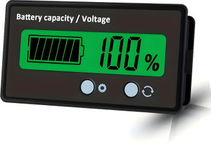 Robo Ocean Lithium Battery Capacity Indicator 12V-84V; 3 Strings Green ...
