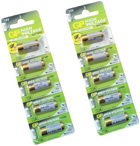 DawnRays 23A 12V Alkaline Cell For Car Remote, Watch, Calculator ...
