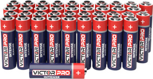 Victor Pro Intense Alkaline AA High Performance for Toys, Flashlight ...