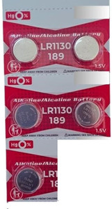 Quick Click Goods LR1130 AG10 189 1.5V Alkaline Coin Cell Perfect for ...
