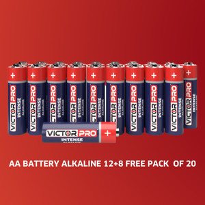 Victor Pro Intense Alkaline AA High Performance Battery - Victor Pro ...