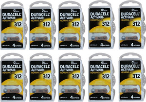 DURACELL DU312 10 Strips Batteries pack Battery - DURACELL : Flipkart.com