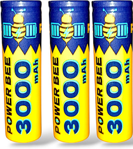 POWER BEE 3.7V 3000mAh (Bare Cell) 18650 Li-ion Rechargeable Cell ...