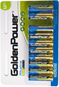 MICROUSB ALKALINE GOLDEN POWER Power AA P+US Battery - MICROUSB ...