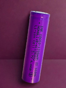 Ziddjeet X100 1249 mAh 18650 Lithium-Ion Rechargeable for Multi-Purpose ...