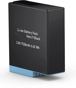 Voltegic Rechargeable for Hero 9 Black 3.8V 1720mAh 6.62 Wh Battery ...