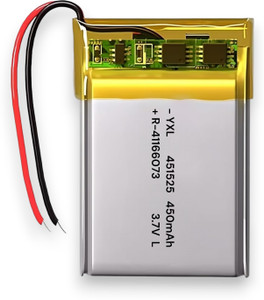 ZIOME Li-poly 3.7V 450mAh 451525 R-41166073 Rechargeable Battery ...