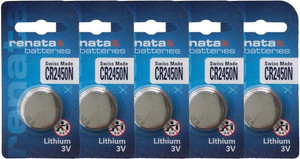 MICROUSB Renata Cell CR2450 Lithium Coin 3V Button Battery - MICROUSB ...