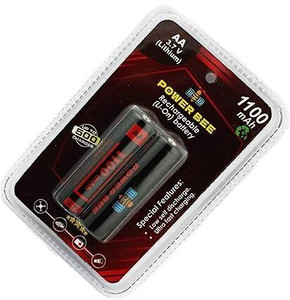 POWER BEE Rechargeable AA 3.7V 1100mAh Battery - POWER BEE : Flipkart.com