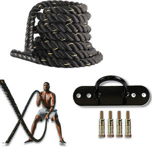 FIRE FITNESS home gym equipmnt Battle Rope for men and women for Out ...