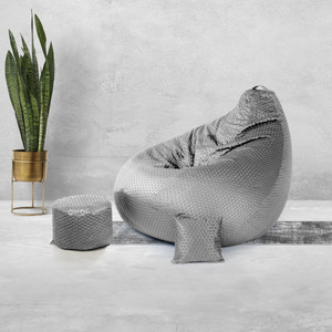 PlumpyBean XXXL Tear Drop Bean Bag Cover (Without Beans) Price in India ...