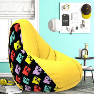 ComfyBean 4XL Tear Drop Bean Bag Cover (Without Beans) Price in India ...