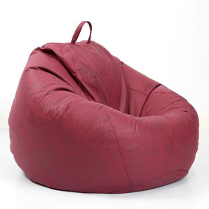 Kam's Lieu 5XL Premium Imported Leather Prefilled Comfortable Bean Bag ...