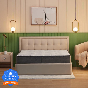 Wakefit Elevate Pocket Spring with Memory Foam 6 inch Double Pocket ...