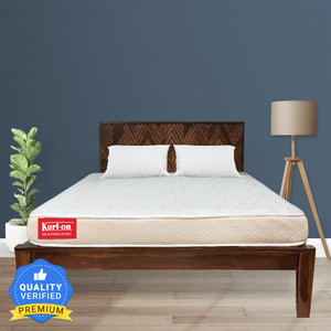 KURLON Natural Product with Memory Foam Quilt, Medium Soft, Azurite 7 ...