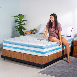 Restolex Temprest Cool Max Memory Foam with Advanced Cool Max l 10 inch ...