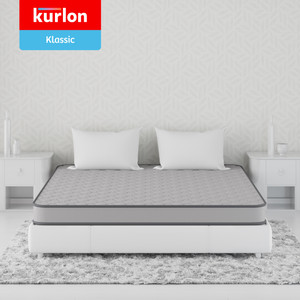 KURLON Klassic Essential | Natural Coir & HR Foam with Top Quilted ...