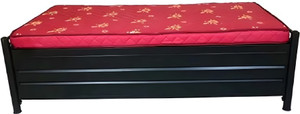 ModuTure Metal Single Divan Bed With Storage,Powder Coating, Size 2.5x6 ...