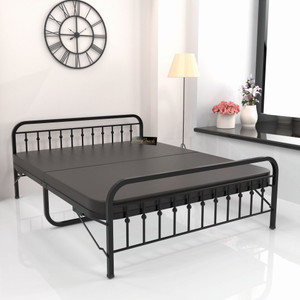 HoneyTouch Folding Queen Bed With Mattress | Metal Queen Bed Price in ...