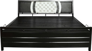 ModuTure Metal Bed with Storage, Powder Coating, Size 4x6 Ft, Metal ...