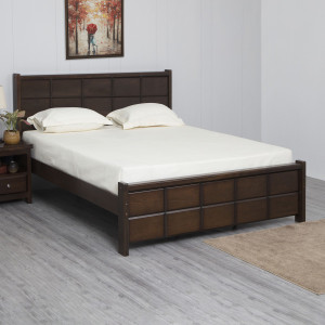 Home Centre Solid Wood Queen Bed Price in India - Buy Home Centre Solid ...