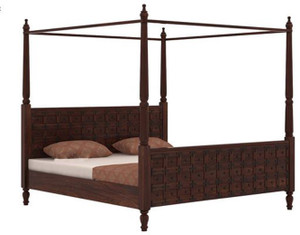 CHANDRA SHEKHAR EXPORTS Sheesham Solid Wood King Bed Price in India ...
