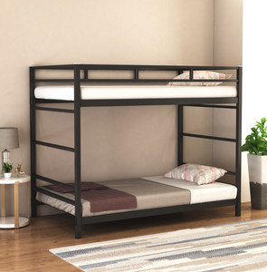 Ziaula Sturdy Metal Bunk Bed 3x6 (Single) | 2-Step, Space-Saving ...