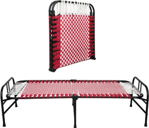Southwhales Foldable Bed Portable Single Folding Bed Niwar Charpai ...