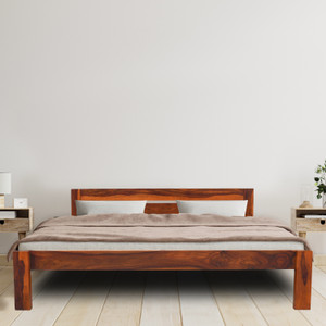 mp enterprises Solid Wood King Bed Price in India - Buy mp enterprises ...