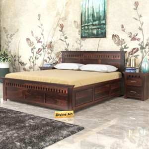 Divine Arts Solid Wood King Box Bed Price in India - Buy Divine Arts ...