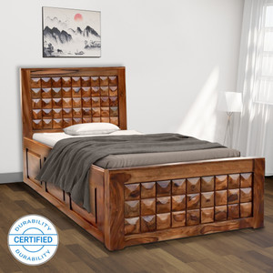 Flipkart Perfect Homes Solid Wood Single Box Bed Price in India - Buy ...