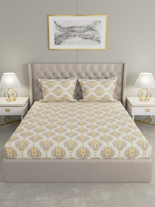 Raymond Home Cotton Double Flat 104 TC Motifs Bedsheet - Buy Raymond ...