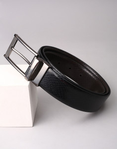 Allen Solly Men Multicolor Genuine Leather Reversible Belt BLACK/BROWN ...