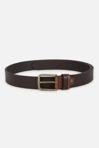 Allen Solly Men Brown Genuine Leather Belt BROWN - Price in India ...