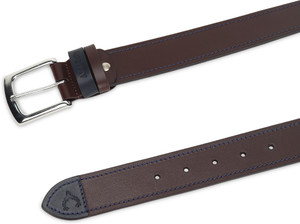 Allen Solly Men Brown Genuine Leather Belt BROWN - Price in India ...
