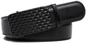CONTACTS Men Casual Black Genuine Leather Belt Black6 - Price in India ...