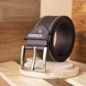 RED TAPE Men Casual Brown Genuine Leather Belt Brown - Price in India ...