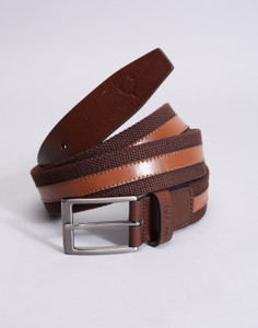 Allen Solly Men Brown Genuine Leather Belt Brown - Price in India ...