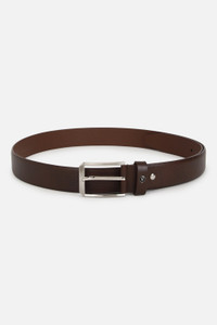 VAN HEUSEN Men Casual Brown Genuine Leather Belt Brown - Price in India ...