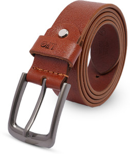 LFO Men Formal Tan Genuine Leather Belt Brown - Price in India ...
