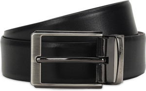 Allen Solly Men Black Genuine Leather Reversible Belt BROWN - Price in ...