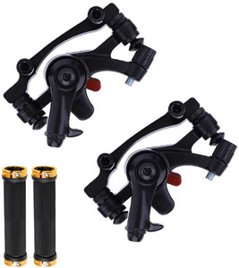 NSV Cycle Disc Brake pack With Disc Pads + Bicycle Handel Grip With ...