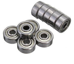 IndiaLot 623Zz Deep Groove Ball Bearing (3X10X4mm) For 3D Printer ...