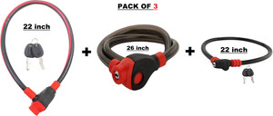 Universe Unique Locks Pack of 3 Cycle Lock Price in India - Buy ...