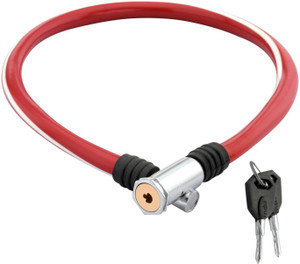 KONIO Steel Anti-Theft Cycle Lock with 2 Keys For Cycle, Helmet ...