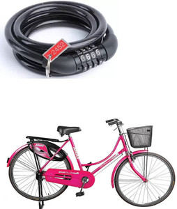 E-Shoppe Cycle Number Smart Lock For diamond 50 cm Cycle Lock Price in ...