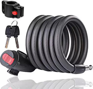 SRPHERE Cycle Key Lock With Bracket Holder, Bicycle, Bike, Helmets Lock ...