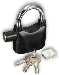 navdevi enterprise Secure Anti Theft Alarm Security Lock Cycle Lock ...