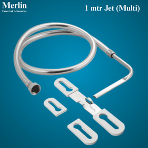 merlin 100CM Jet Spray Multi |Brass Nozzle |High Quality PVC PIpe Bidet ...