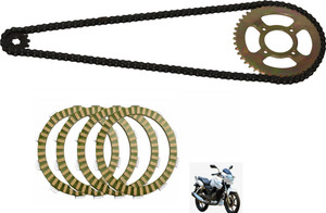 Digital Craft TVS Apache RTR 160 Chain Sprocket Kit With Clutch Plate ...